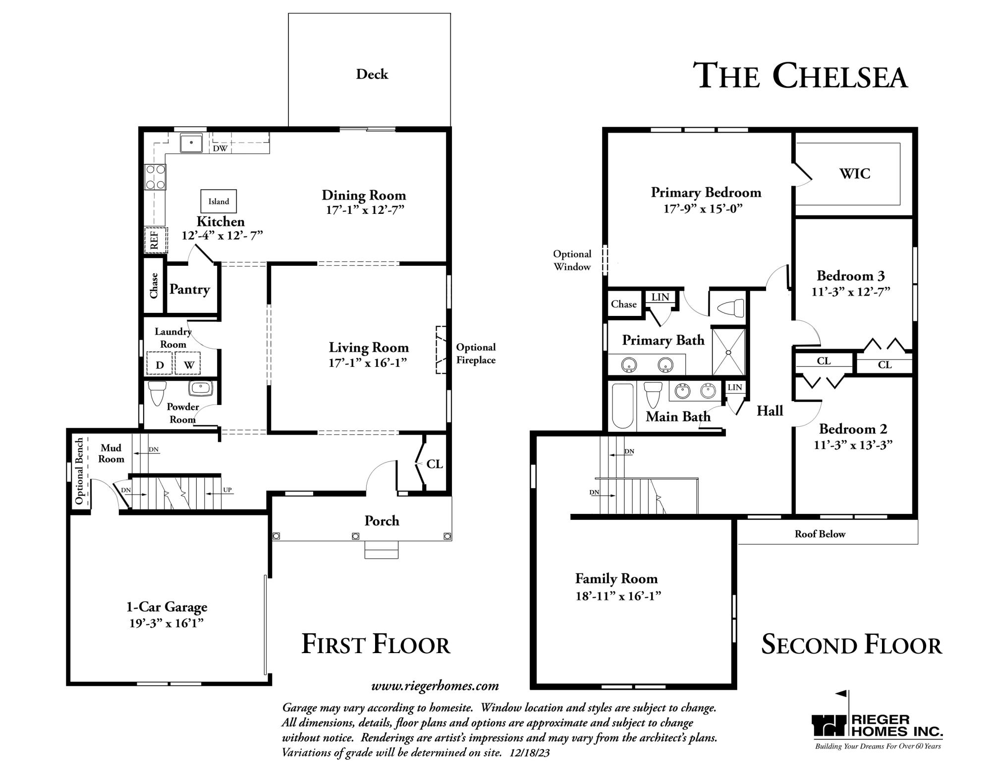 The Chelsea | Custom Homes in Newburgh NY | Rieger Homes, Inc.